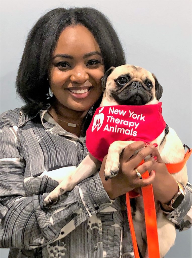 Christen and Prince Ali - New York Therapy Animals