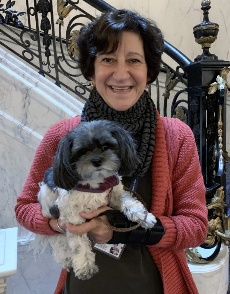 Corinne and Pepper 2 - New York Therapy Animals