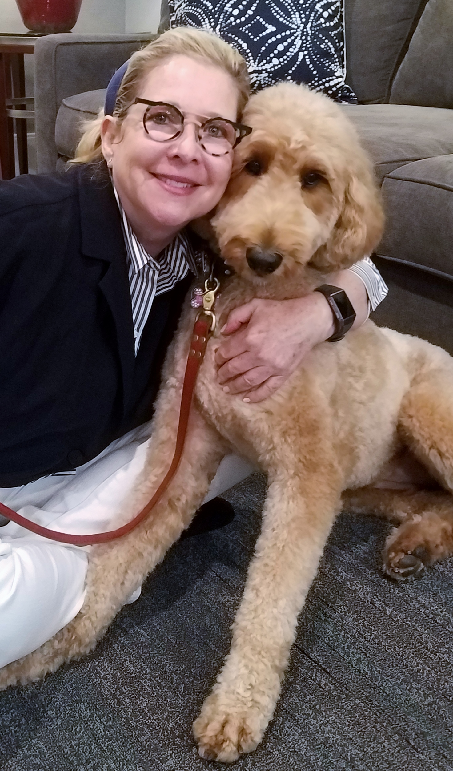 Jean Bortner and Bella June 2018 - New York Therapy Animals