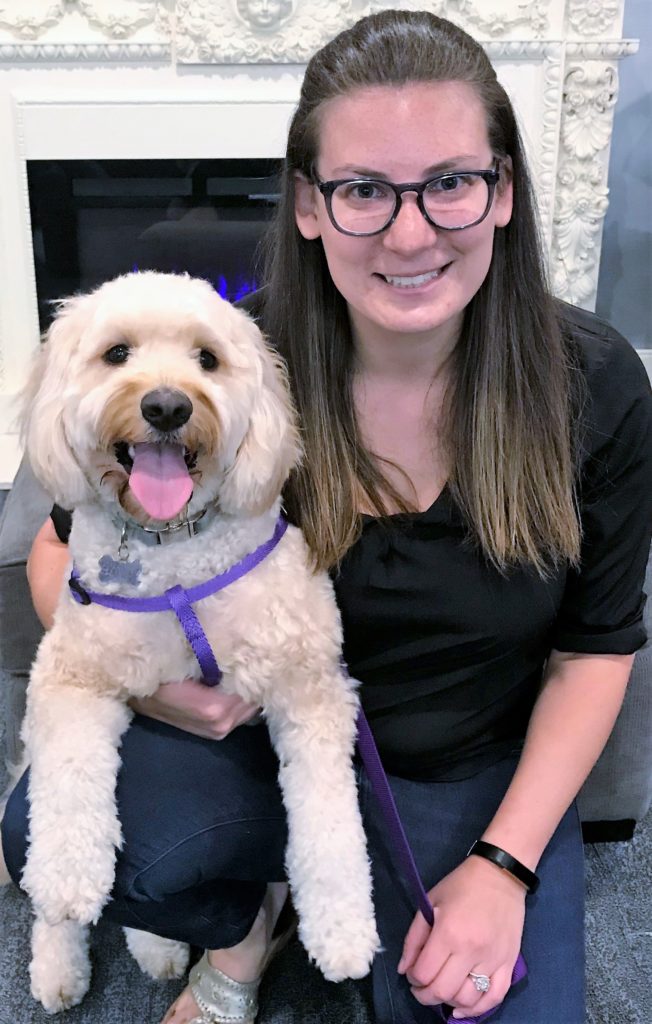 Sarah Hersh and Bailey - New York Therapy Animals