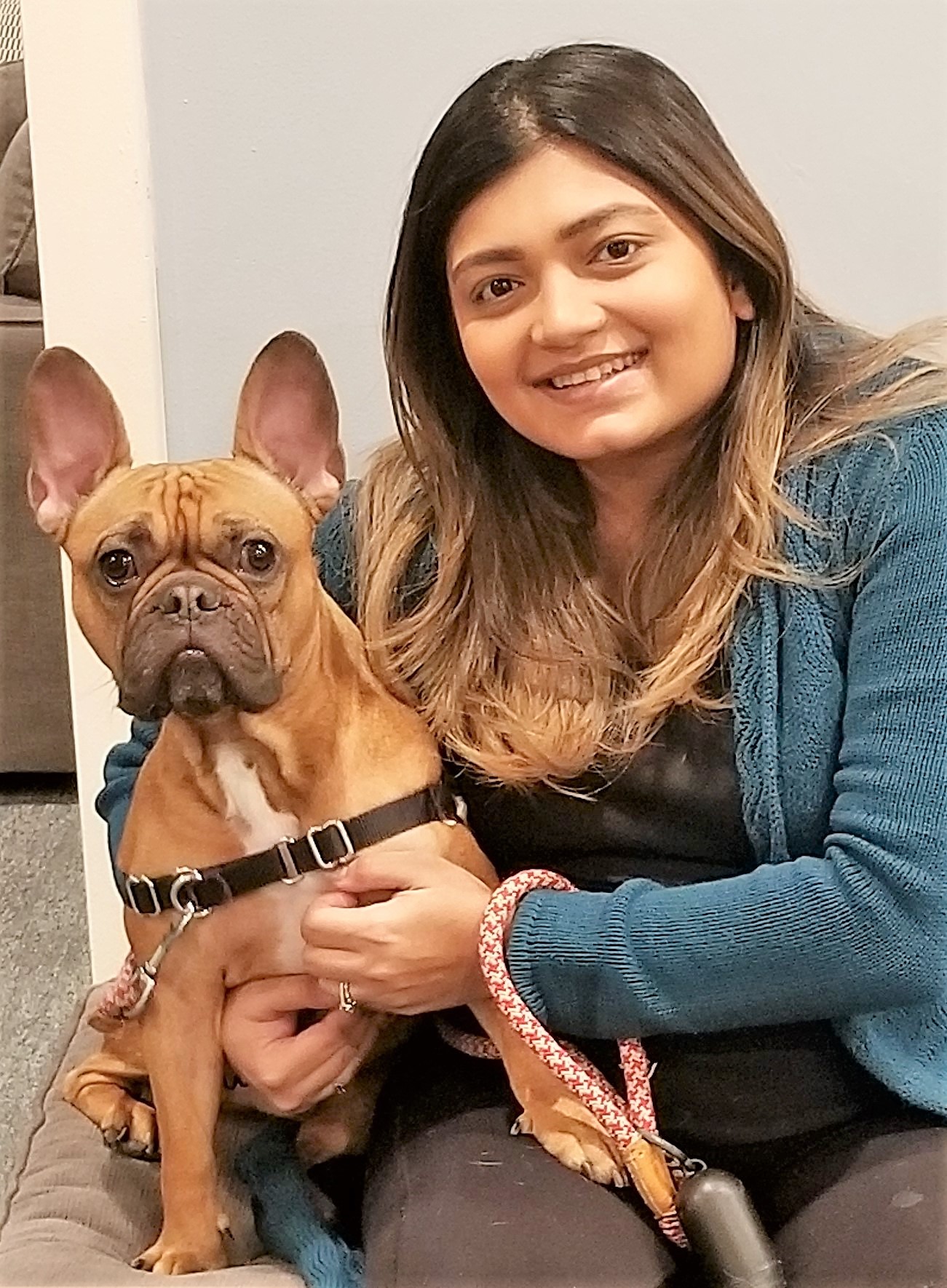 Shruti and Cocoa - New York Therapy Animals